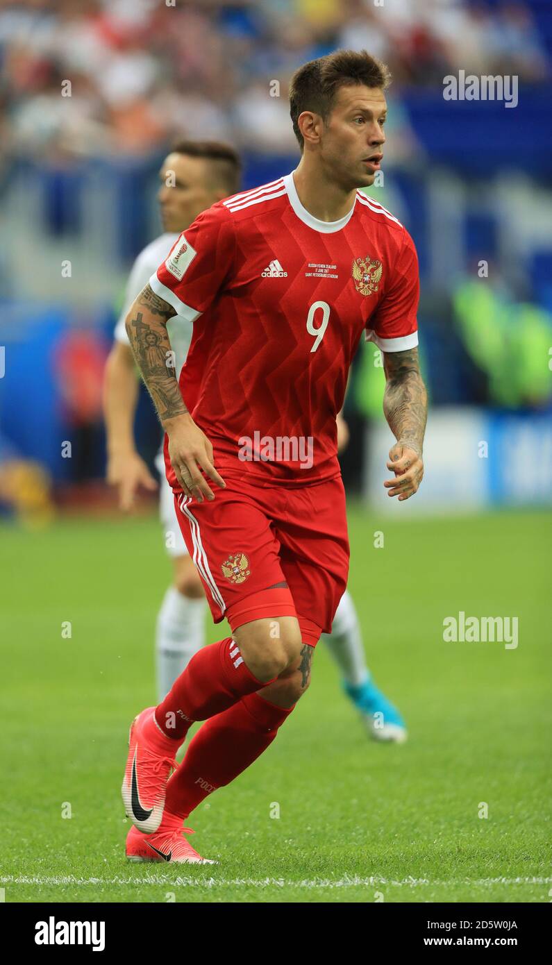 Russia's Fyodor Smolov Stock Photo - Alamy