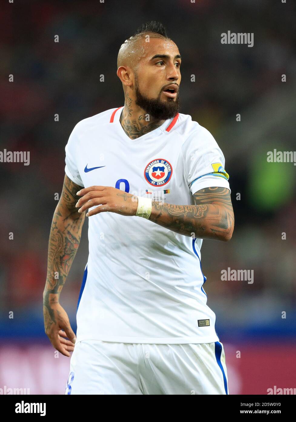 Chile's Arturo Vidal Stock Photo - Alamy