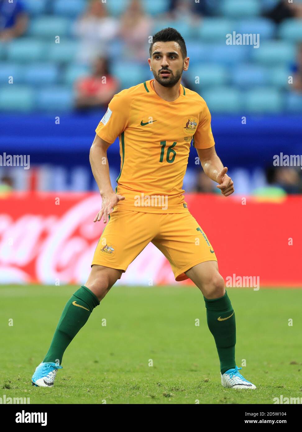Australia's Aziz Behich Stock Photo - Alamy