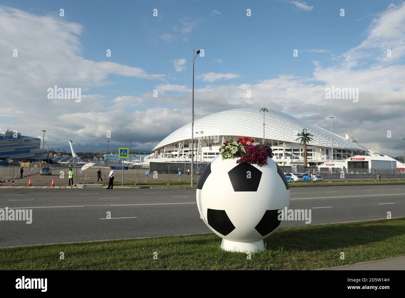 A general view of the Fisht Olympic Stadium Stock Photo - Alamy