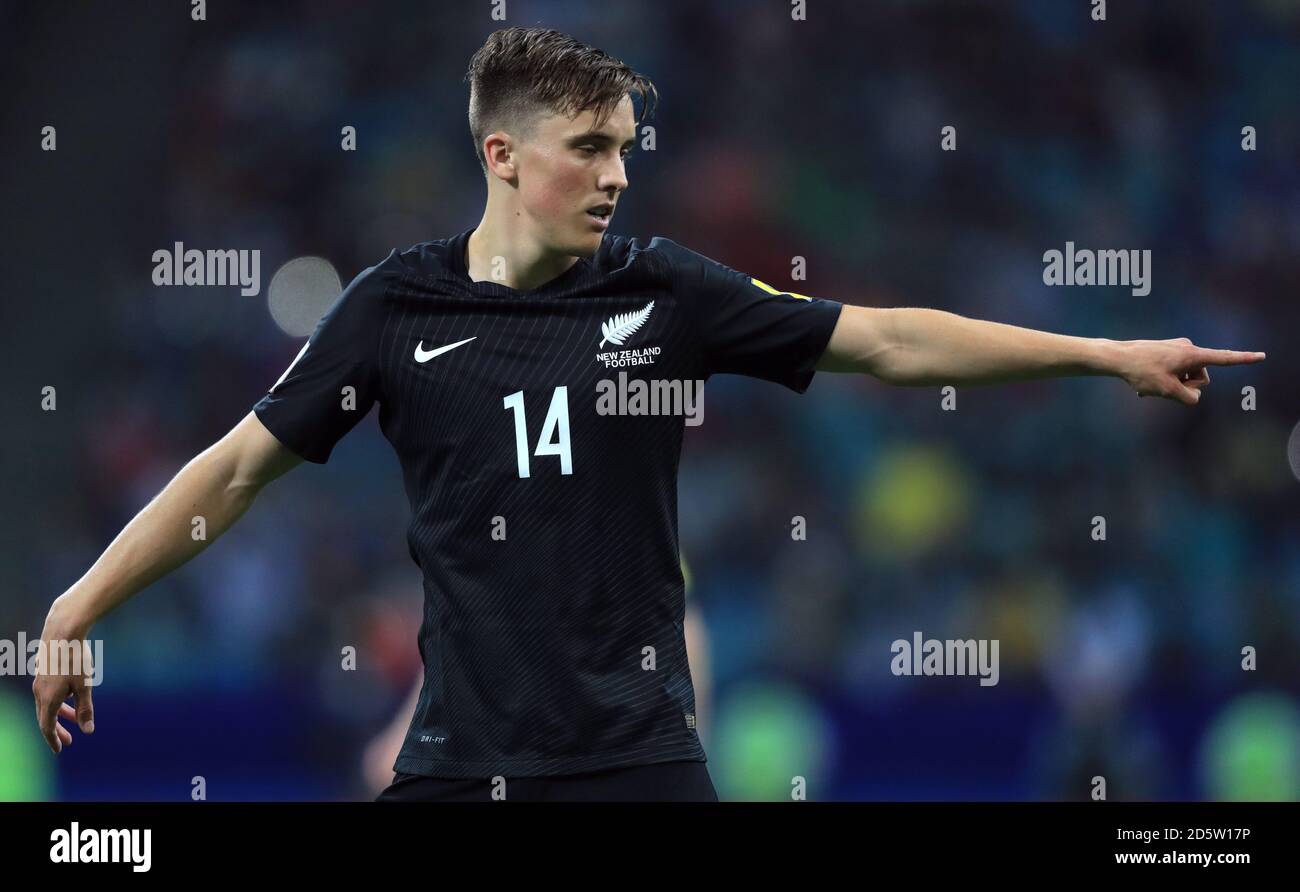 New Zealand's Ryan Thomas Stock Photo - Alamy