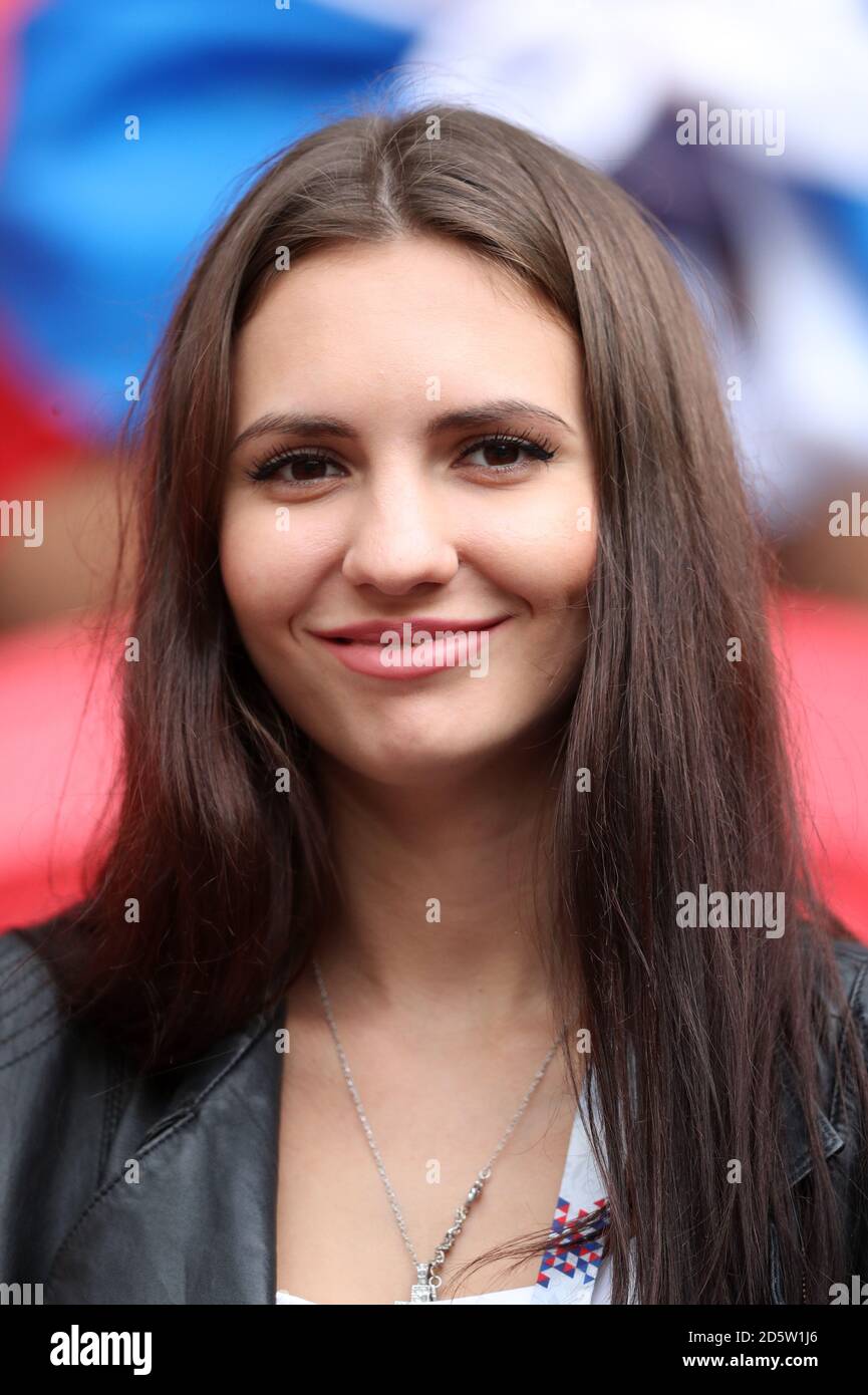 Football soccer headshot head shot in the stands hi-res stock ...