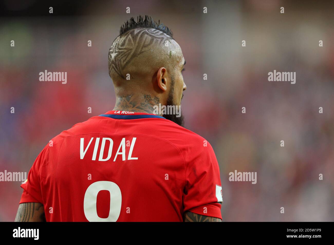 Chile's Arturo Vidal Stock Photo - Alamy