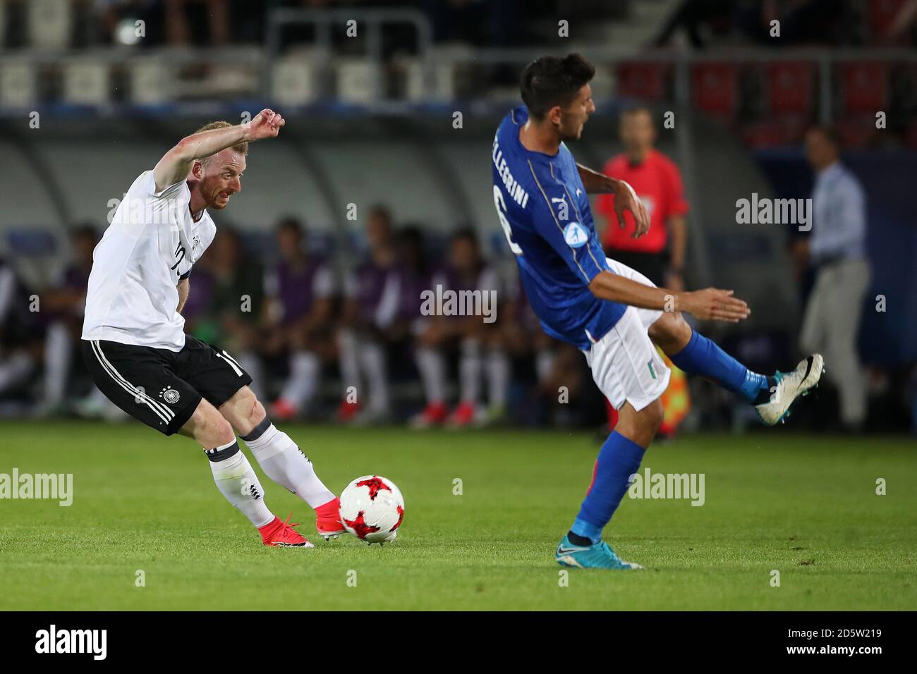 Germany's Maximilian Arnold has a shot on goal Stock Photo - Alamy
