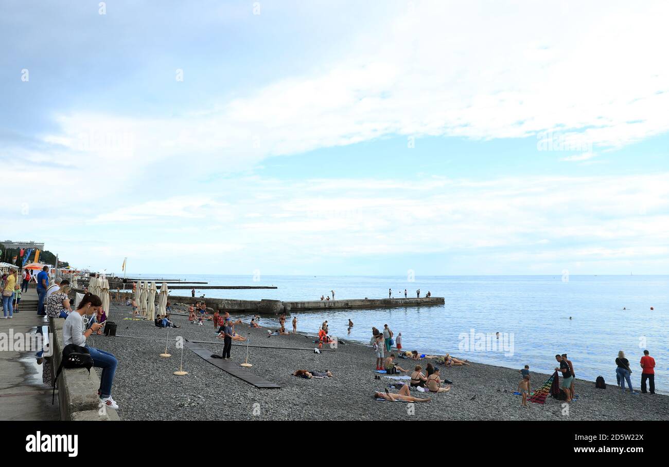 Sochi sea front hi-res stock photography and images - Alamy