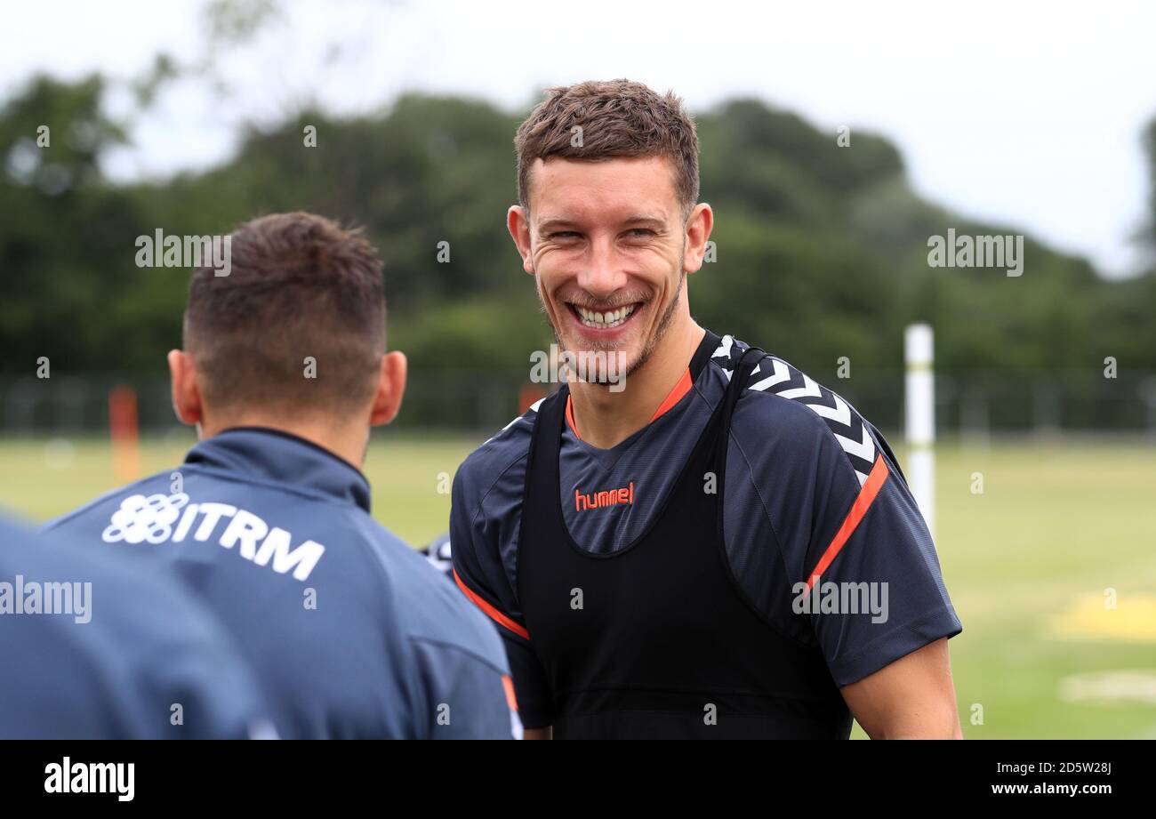 Charlton Athletic's Jason Pearce Stock Photo - Alamy