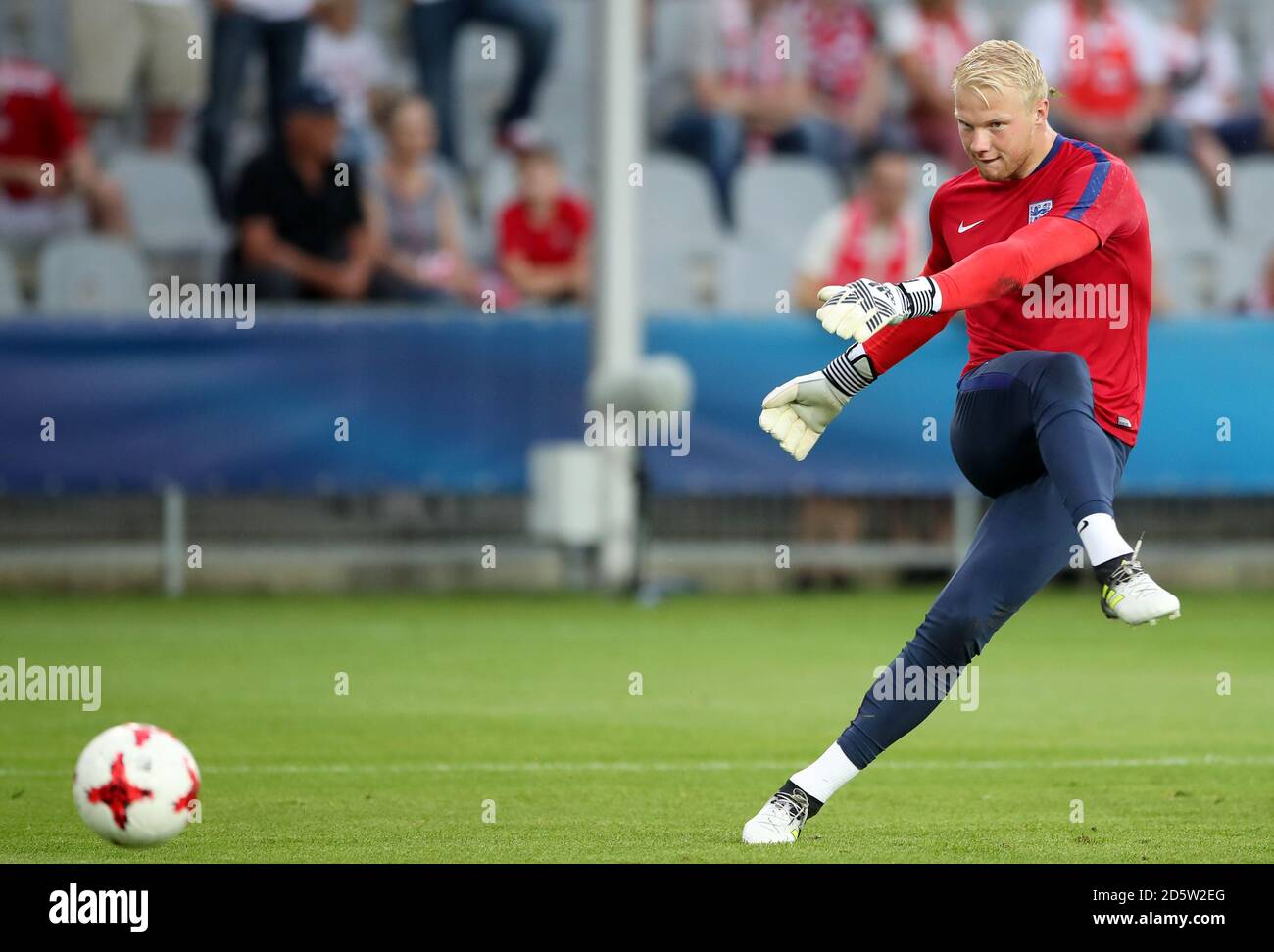 England goalkeeper Jonathan Mitchell Stock Photo - Alamy