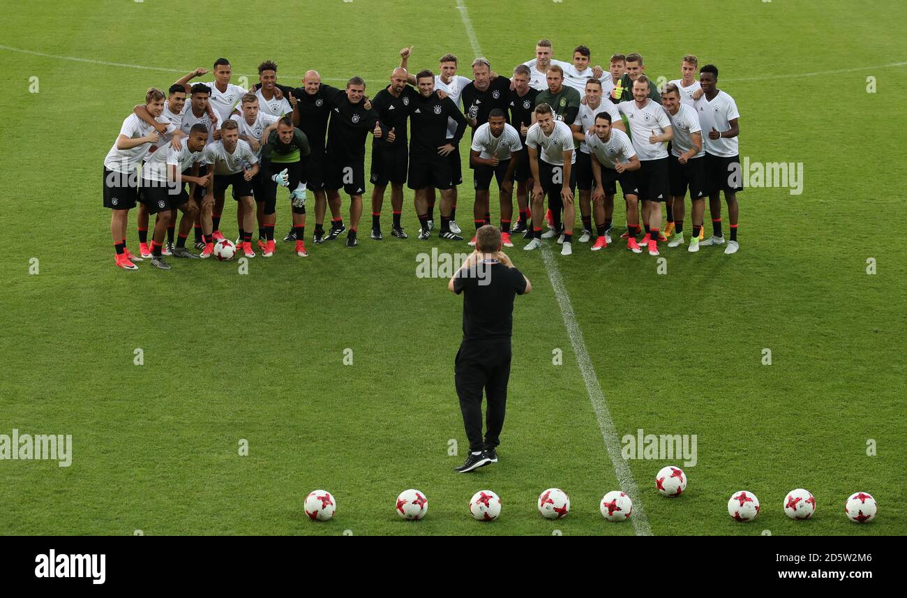 The european under 21 championship final group a hi-res stock ...