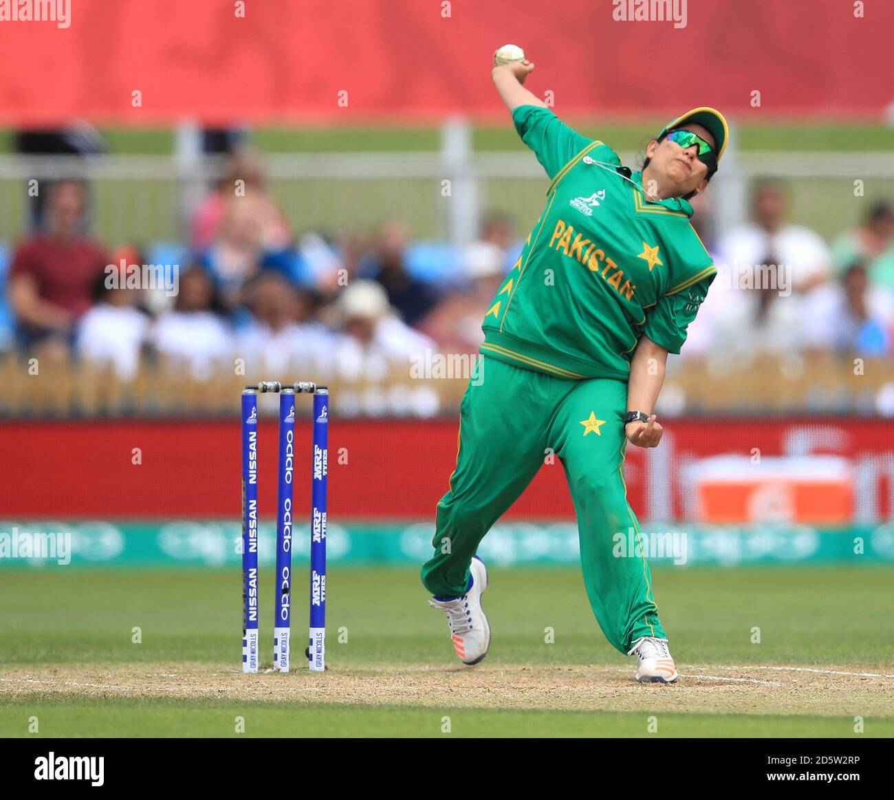 Pakistan's Sana Mir during the ICC Women's World Cup match at The ...
