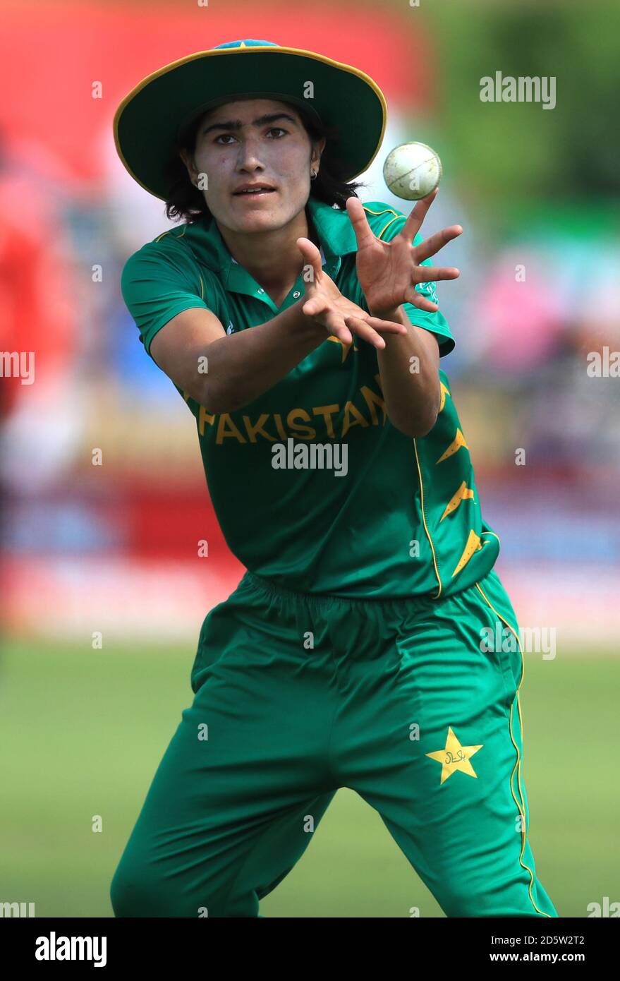Pakistan's Diana Baig during the ICC Women's World Cup match at The ...