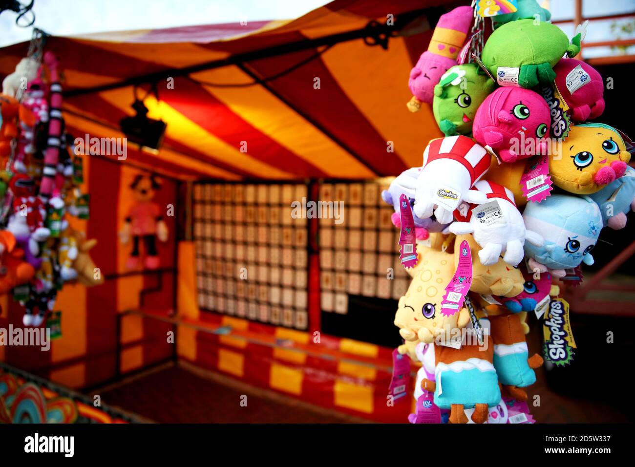 Fairground games for guests during the MW Solicitors Summer Party held ...