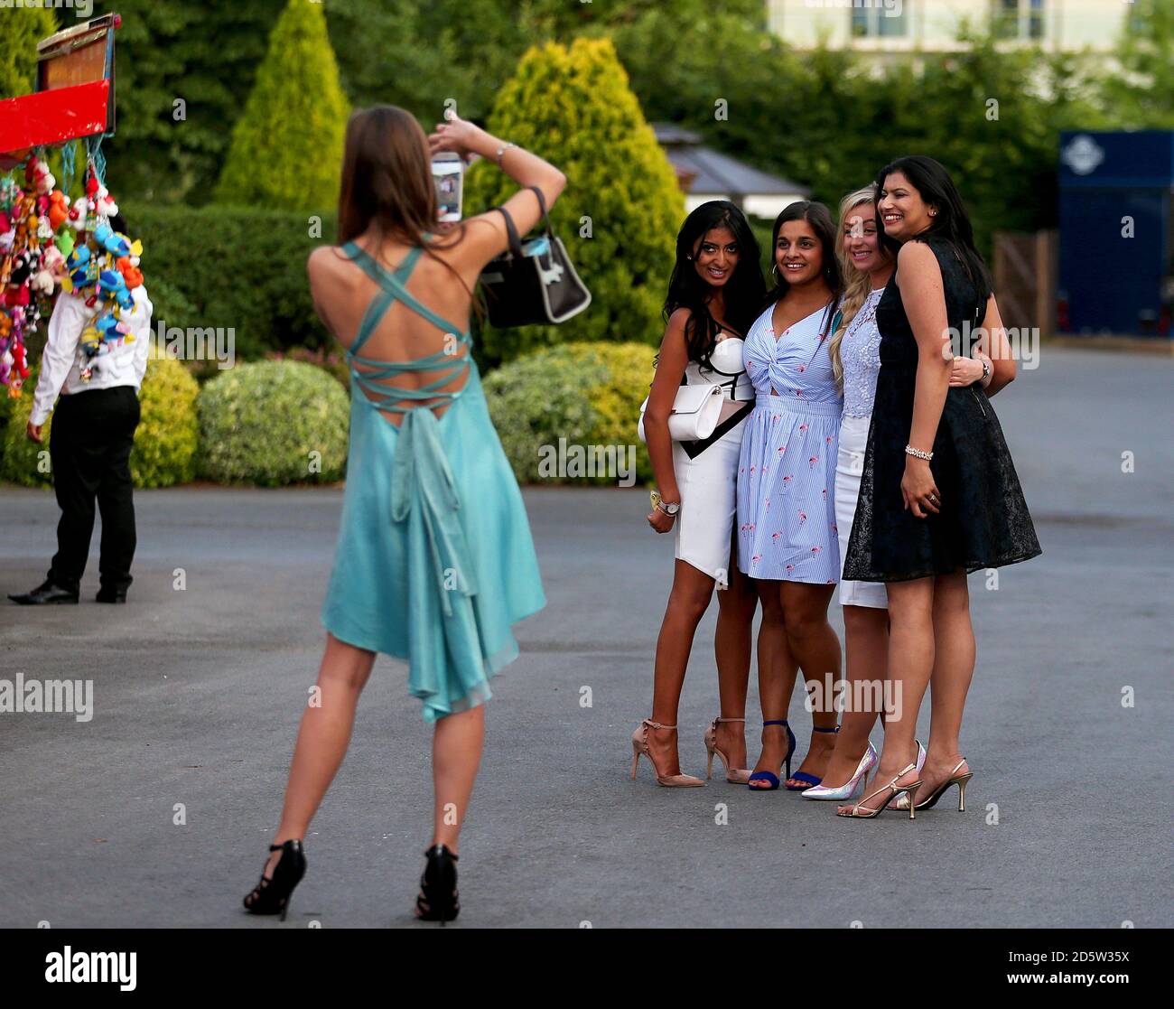 Guests enjoying the MW Solicitors Summer Party held at Lingfield Park ...