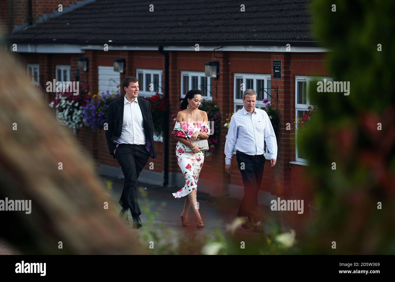 Guests enjoying the MW Solicitors Summer Party held at Lingfield Park ...