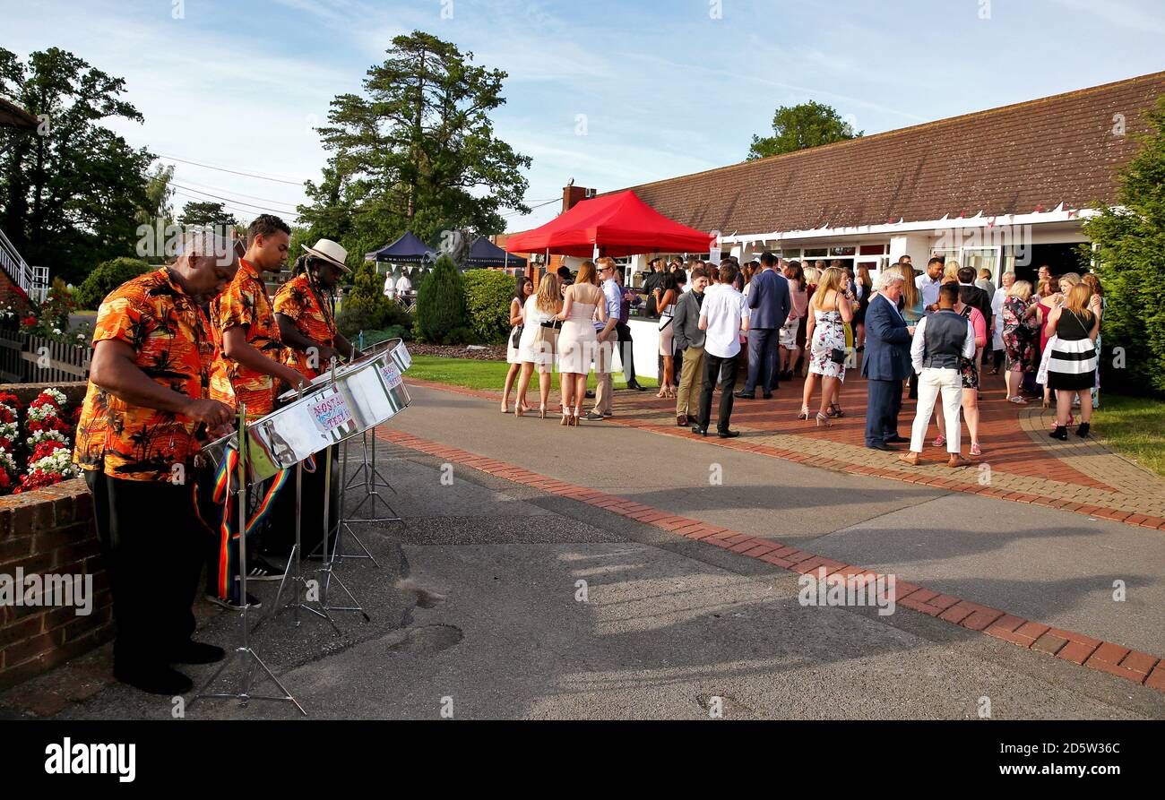 Guests enjoying the MW Solicitors Summer Party held at Lingfield Park ...