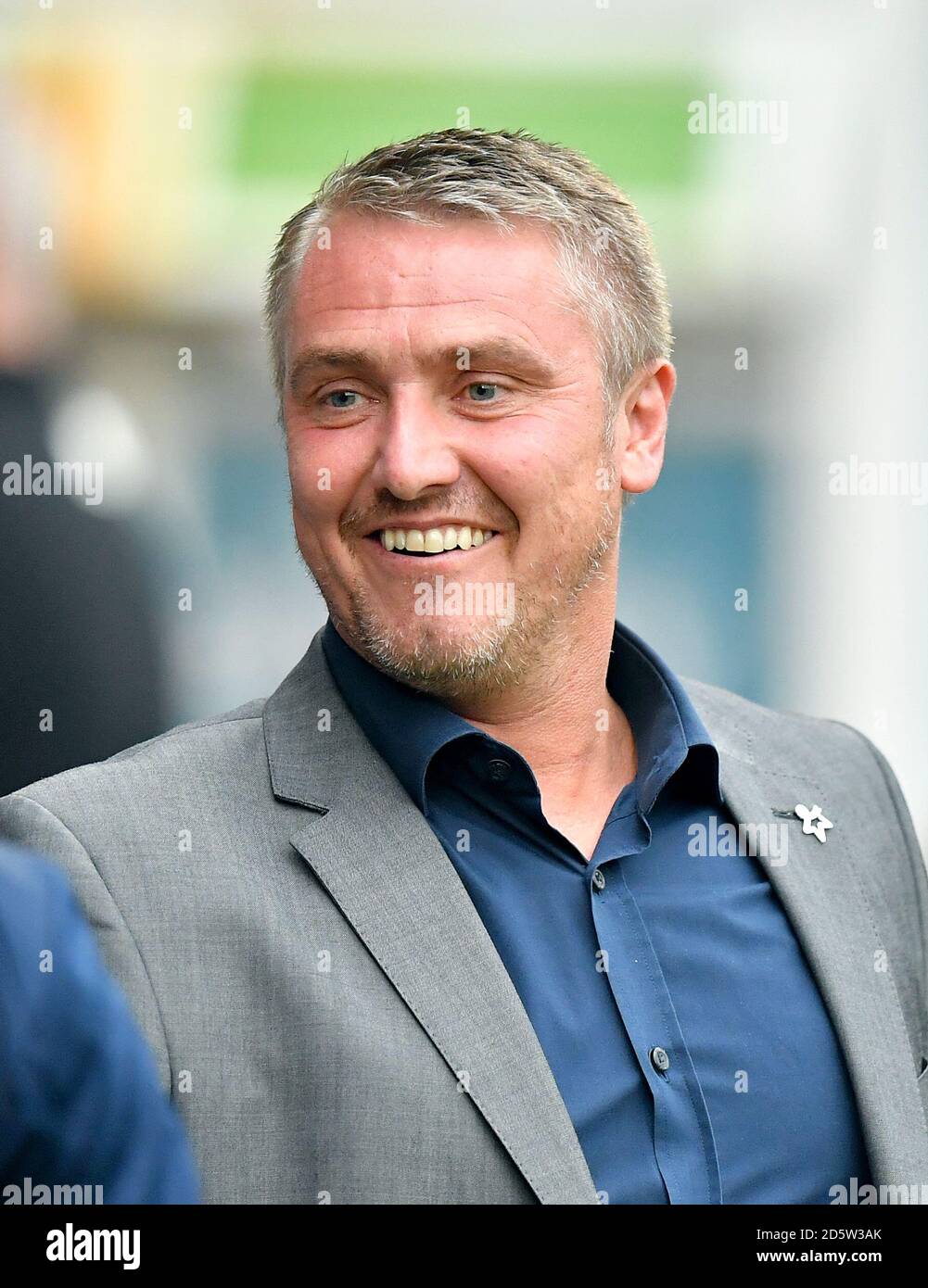 Bury's manager Lee Clark Stock Photo - Alamy