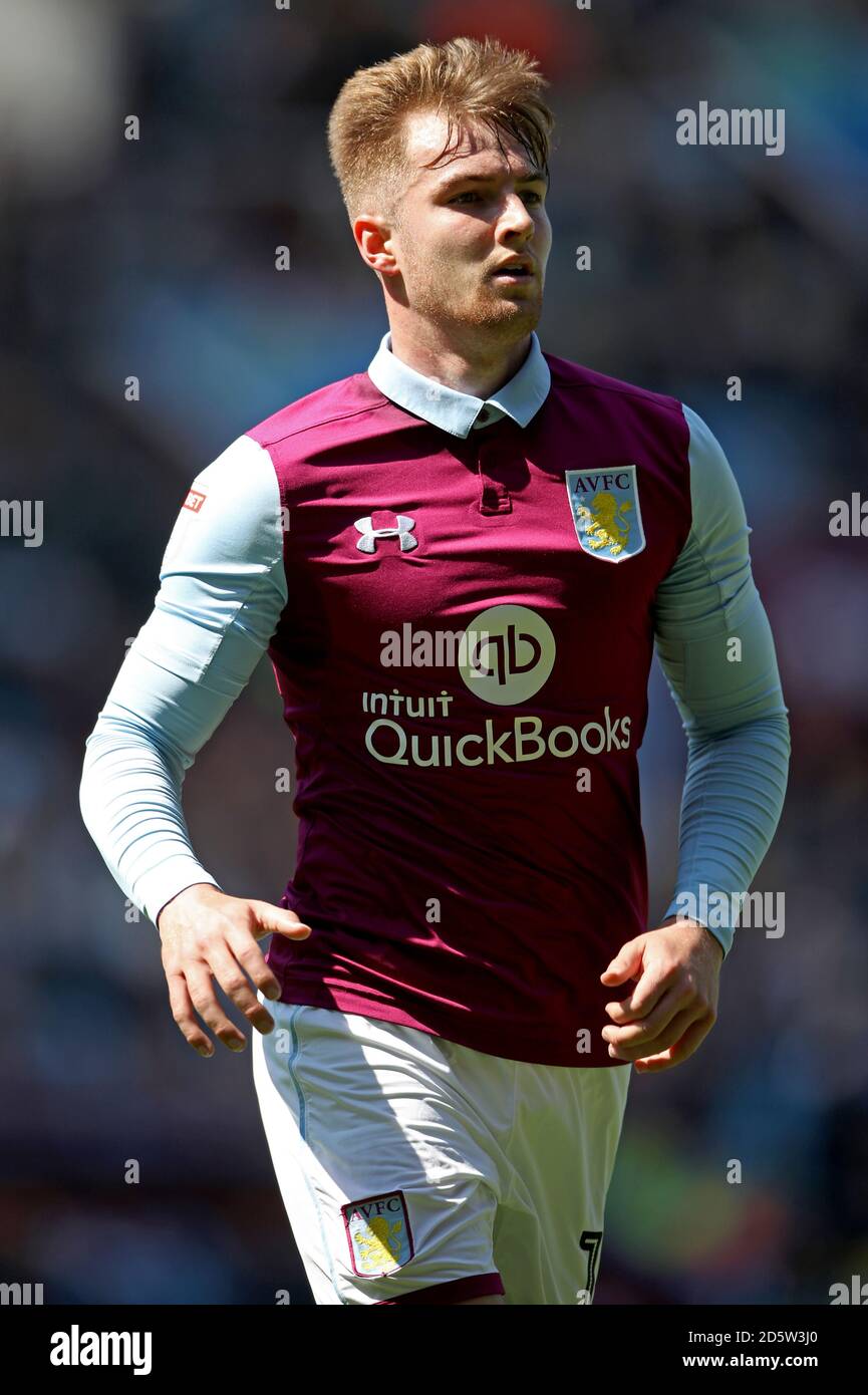 Aston Villa's James Bree Stock Photo - Alamy
