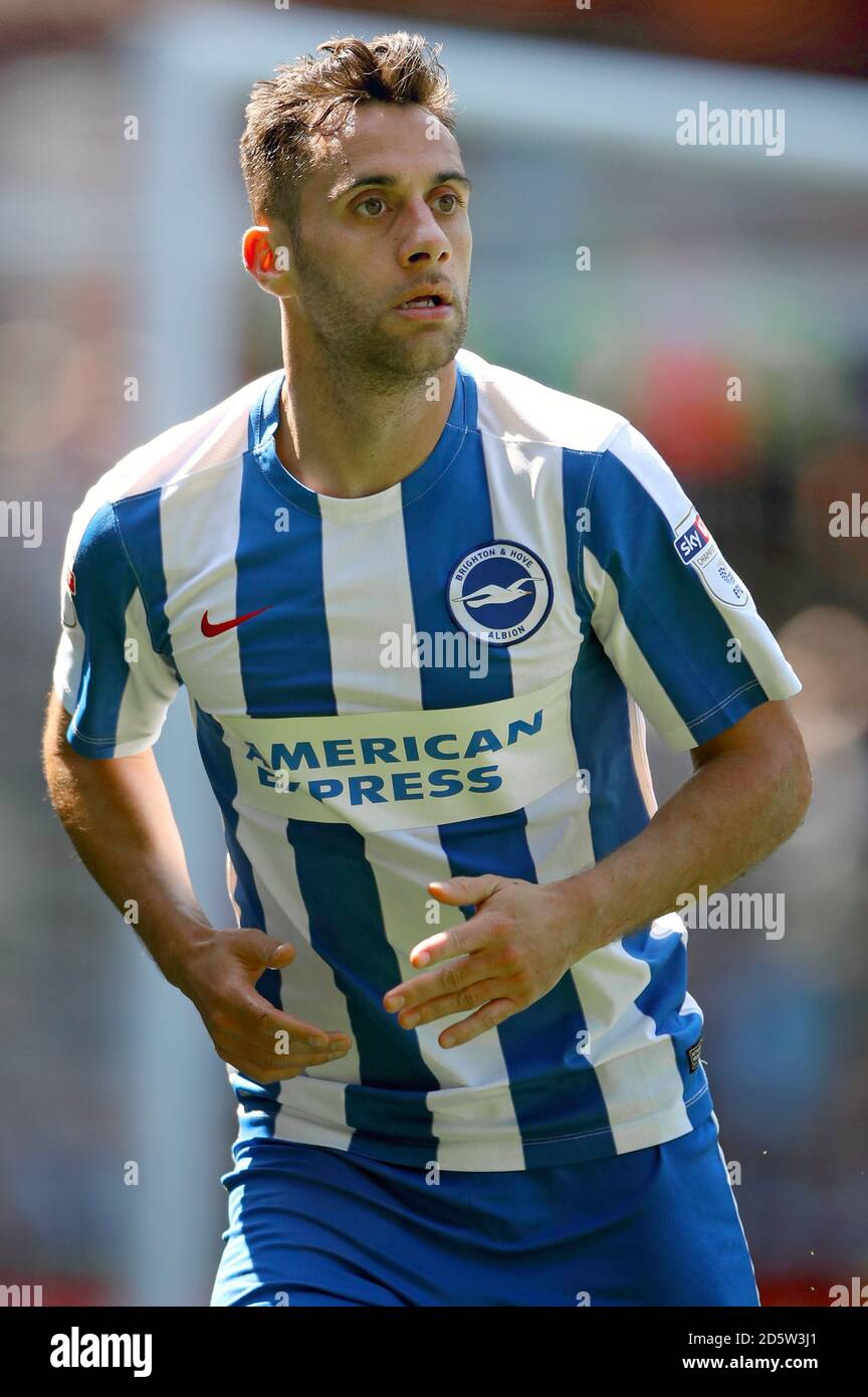Brighton and Hove Albion's Sam Baldock Stock Photo - Alamy