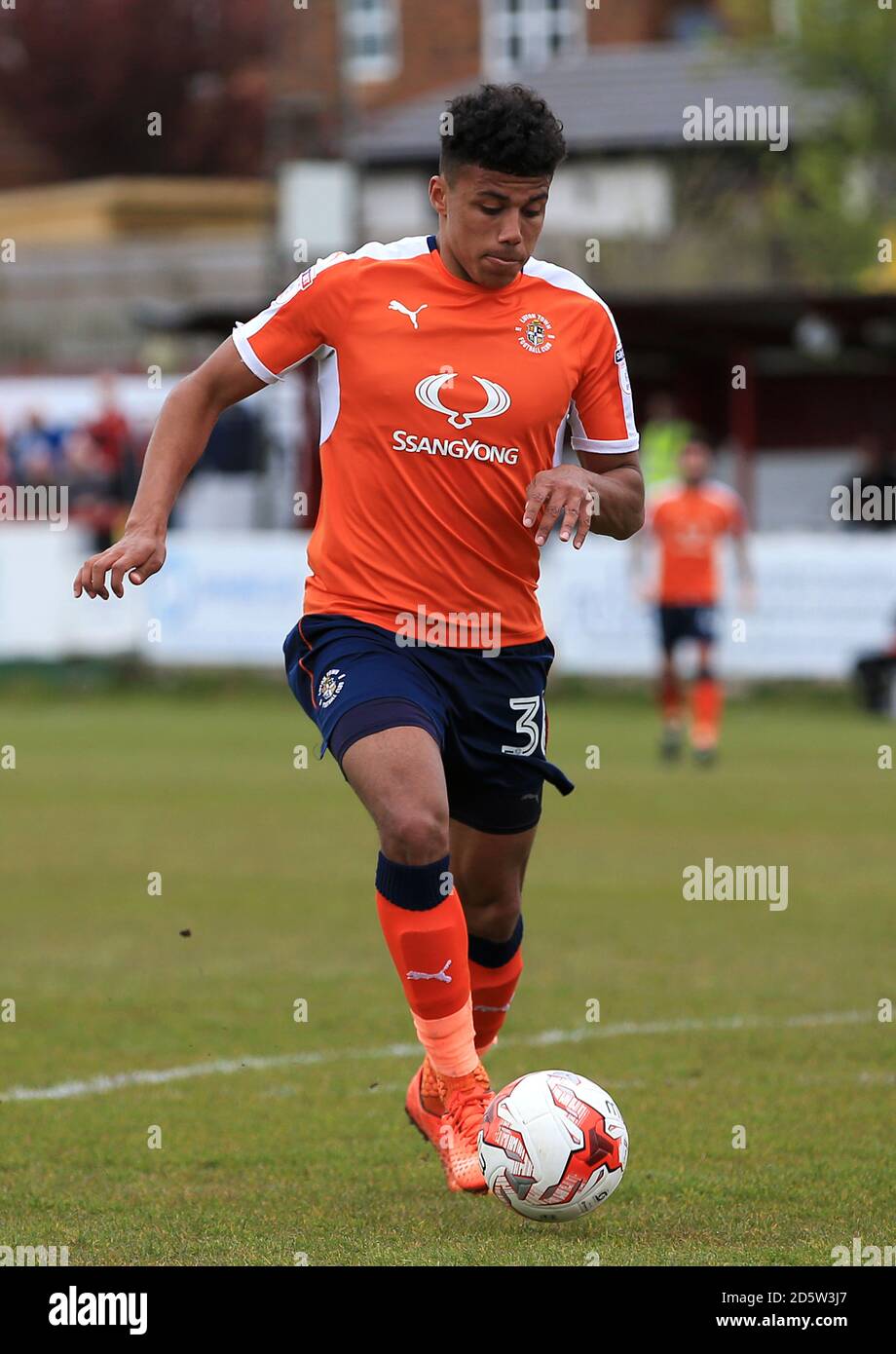 James Justin, Luton Town Stock Photo - Alamy
