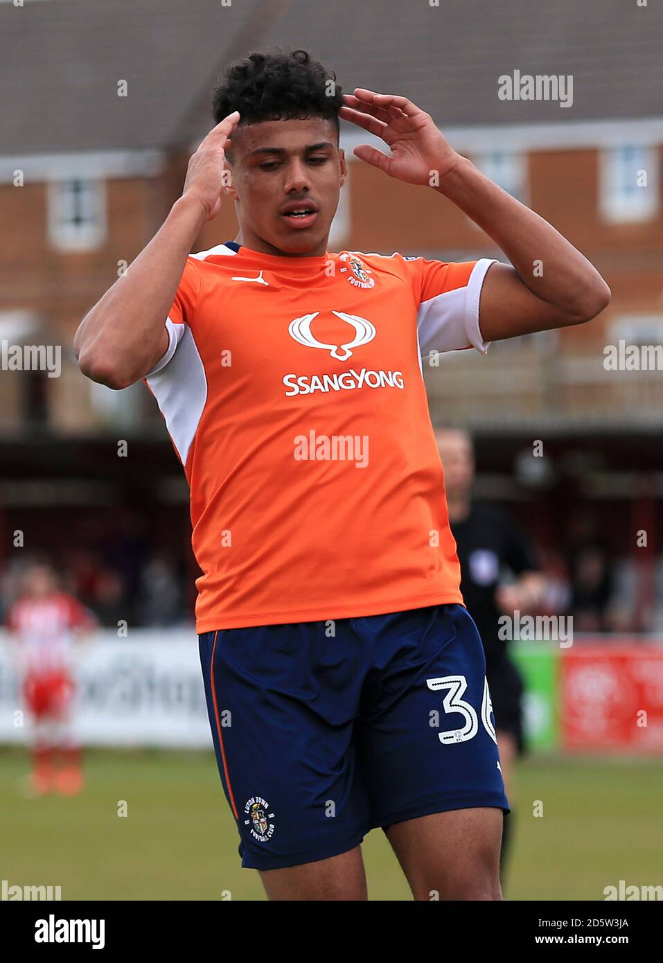 James Justin, Luton Town Stock Photo - Alamy