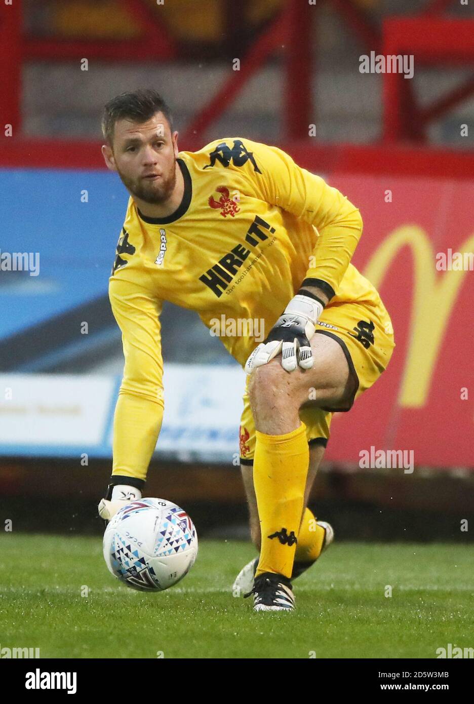 Kidderminster Harriers goalkeeper Conor Hudnott Stock Photo - Alamy