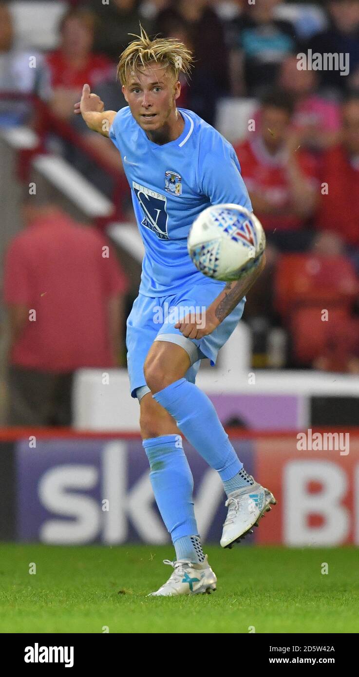 Coventry City's Ben Stevenson Stock Photo - Alamy