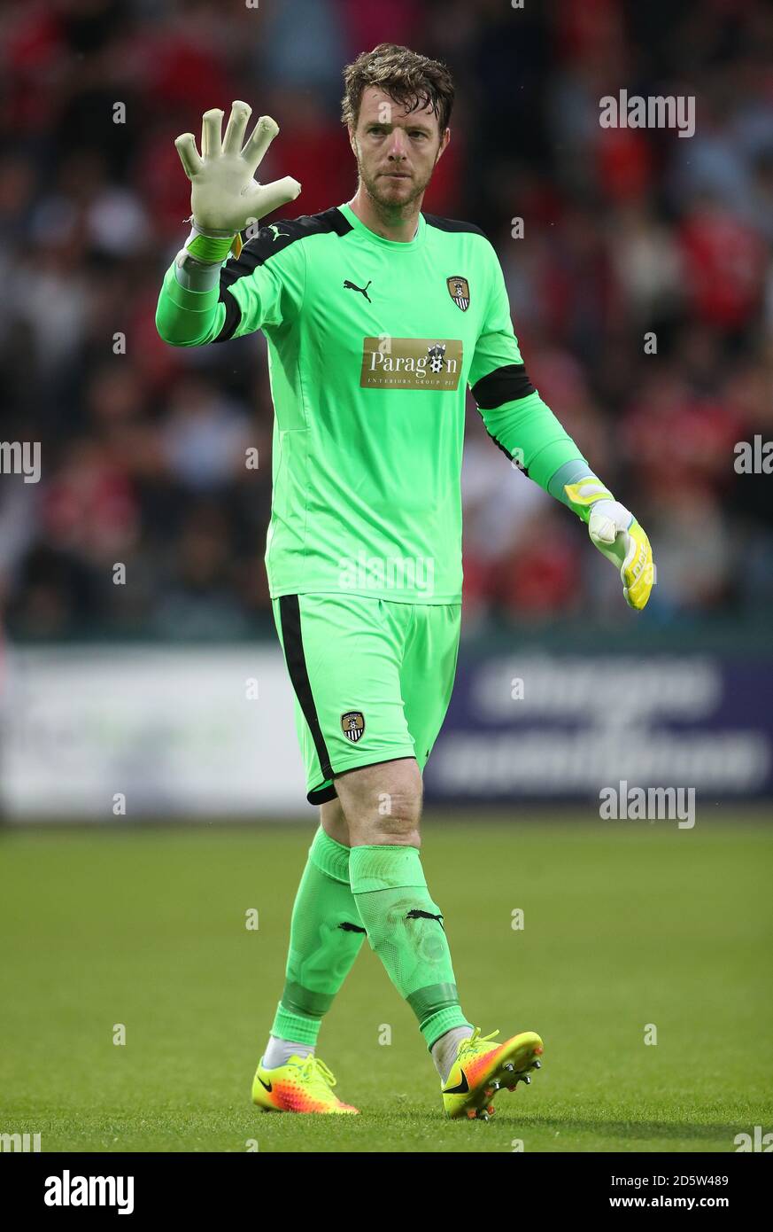 Notts County's goalkeeper Adam Collin Stock Photo - Alamy