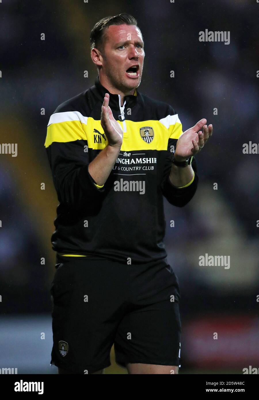 Notts county manager kevin nolan hi-res stock photography and images ...