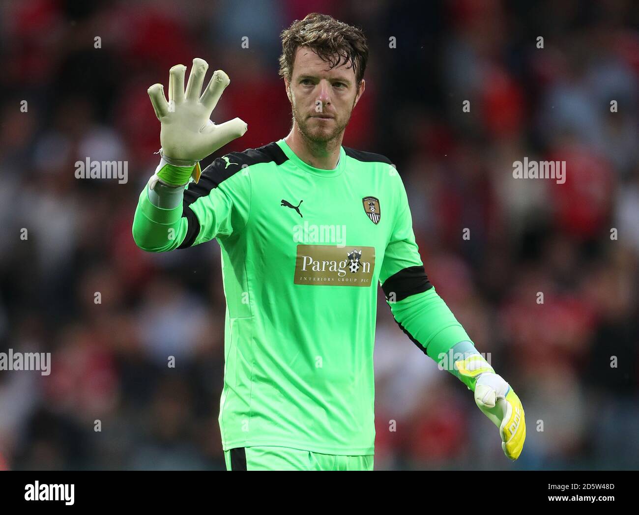 Notts County's goalkeeper Adam Collin Stock Photo - Alamy