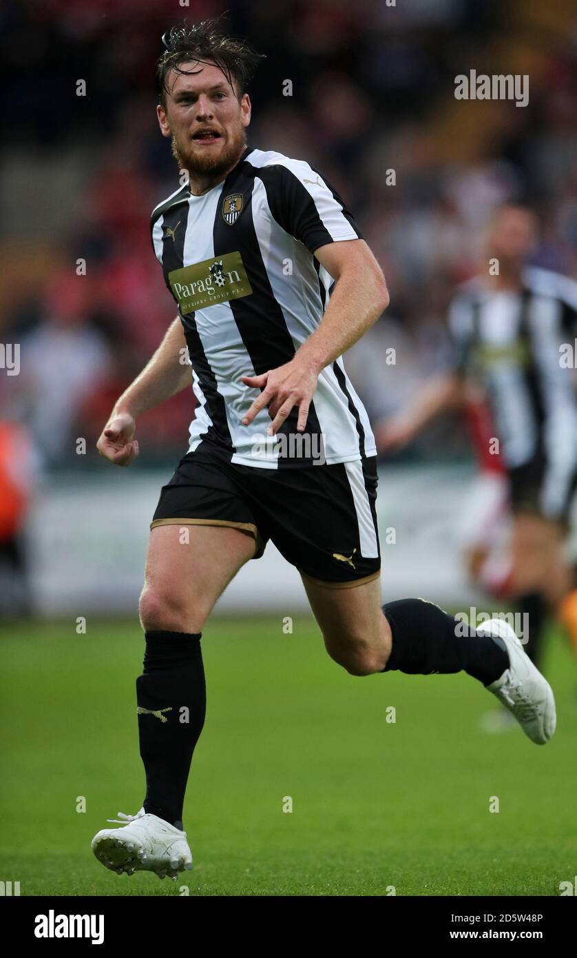 Notts County's Matt Tootle Stock Photo - Alamy