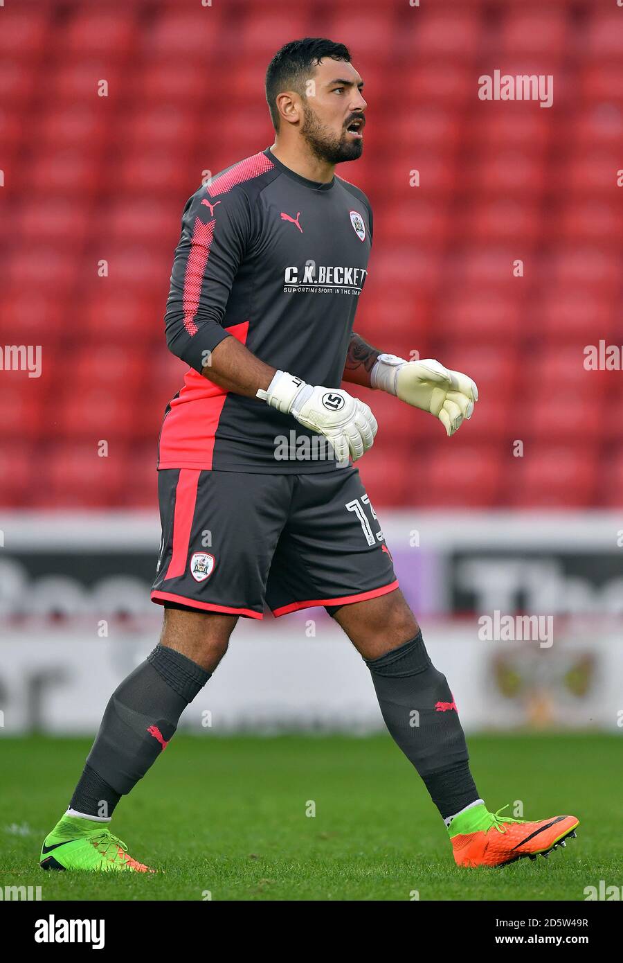 Barnsley's goalkeeper Nick Townsend Stock Photo - Alamy