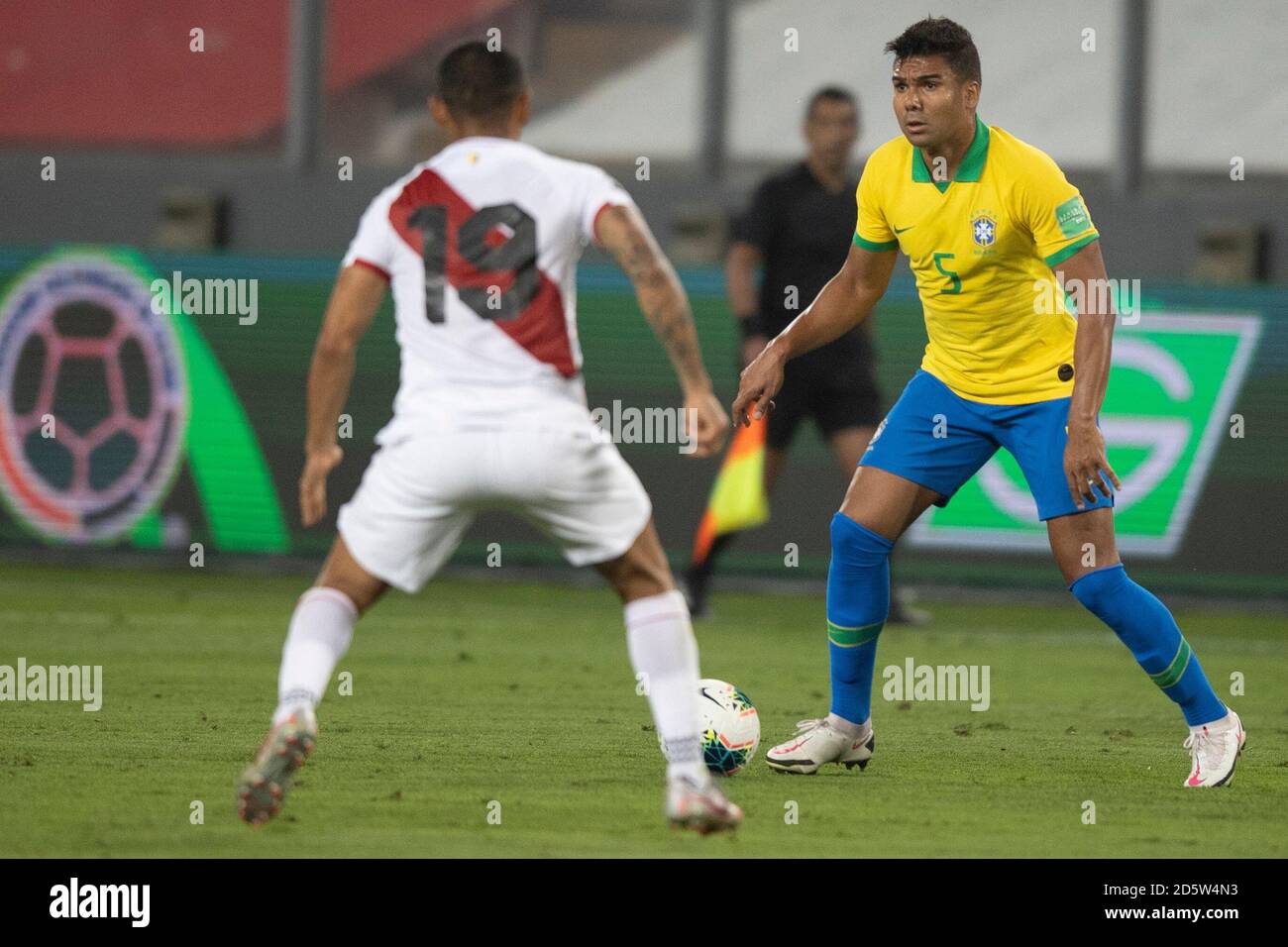 13th October 2020; National Stadium of Peru, Lima, Peru; FIFA World Cup ...