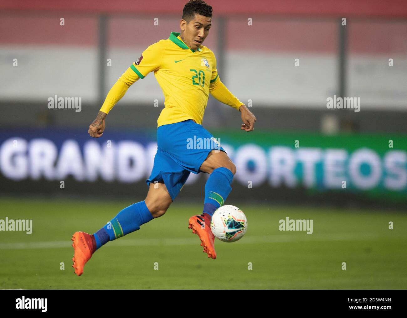 13th October 2020; National Stadium of Peru, Lima, Peru; FIFA World Cup ...