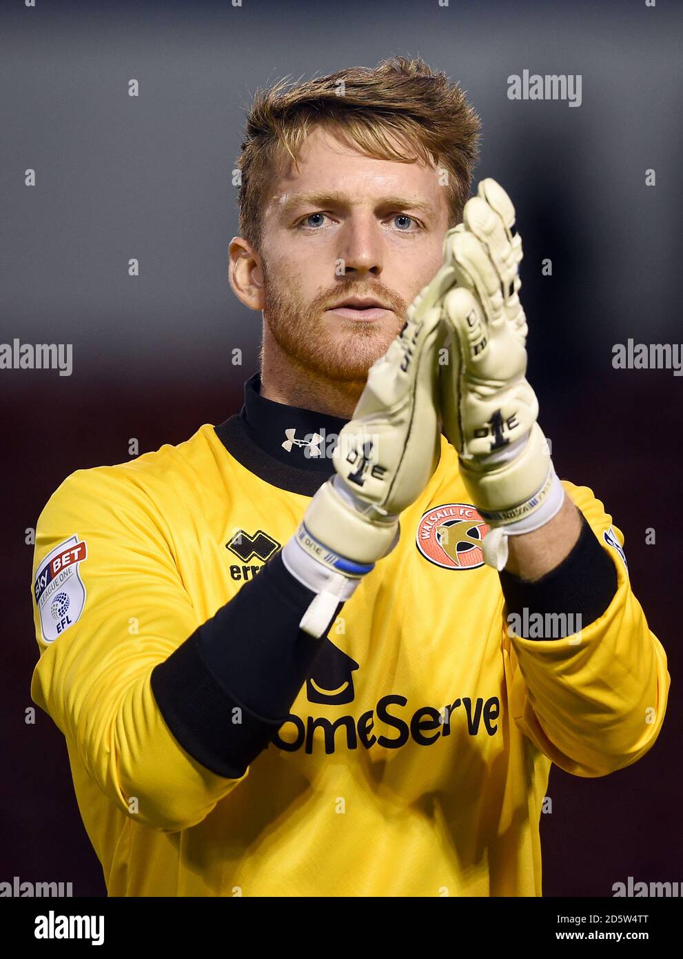 Mark Gillespie, Walsall goalkeeper Stock Photo - Alamy