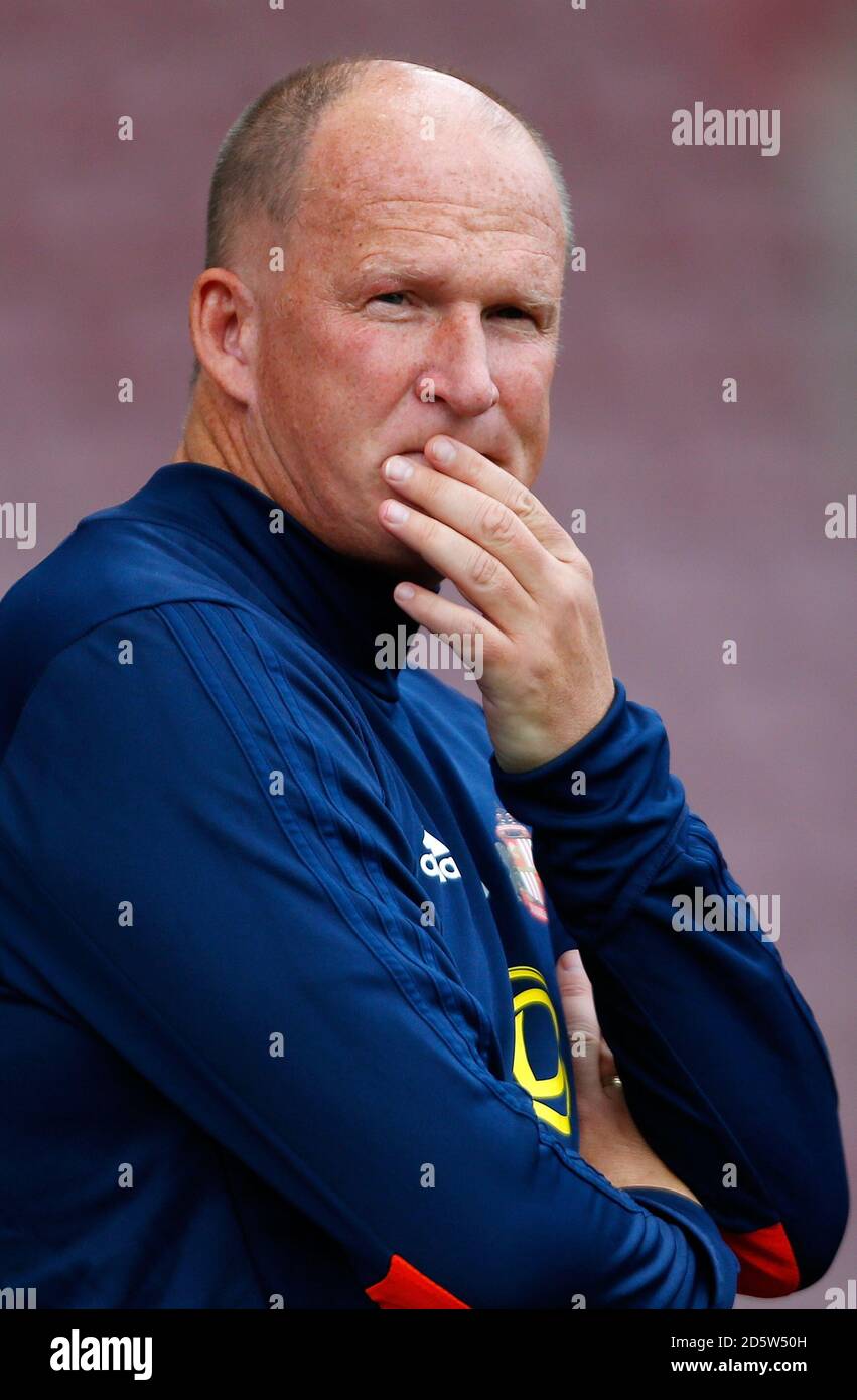 Sunderland's Manager Simon Grayson Stock Photo - Alamy