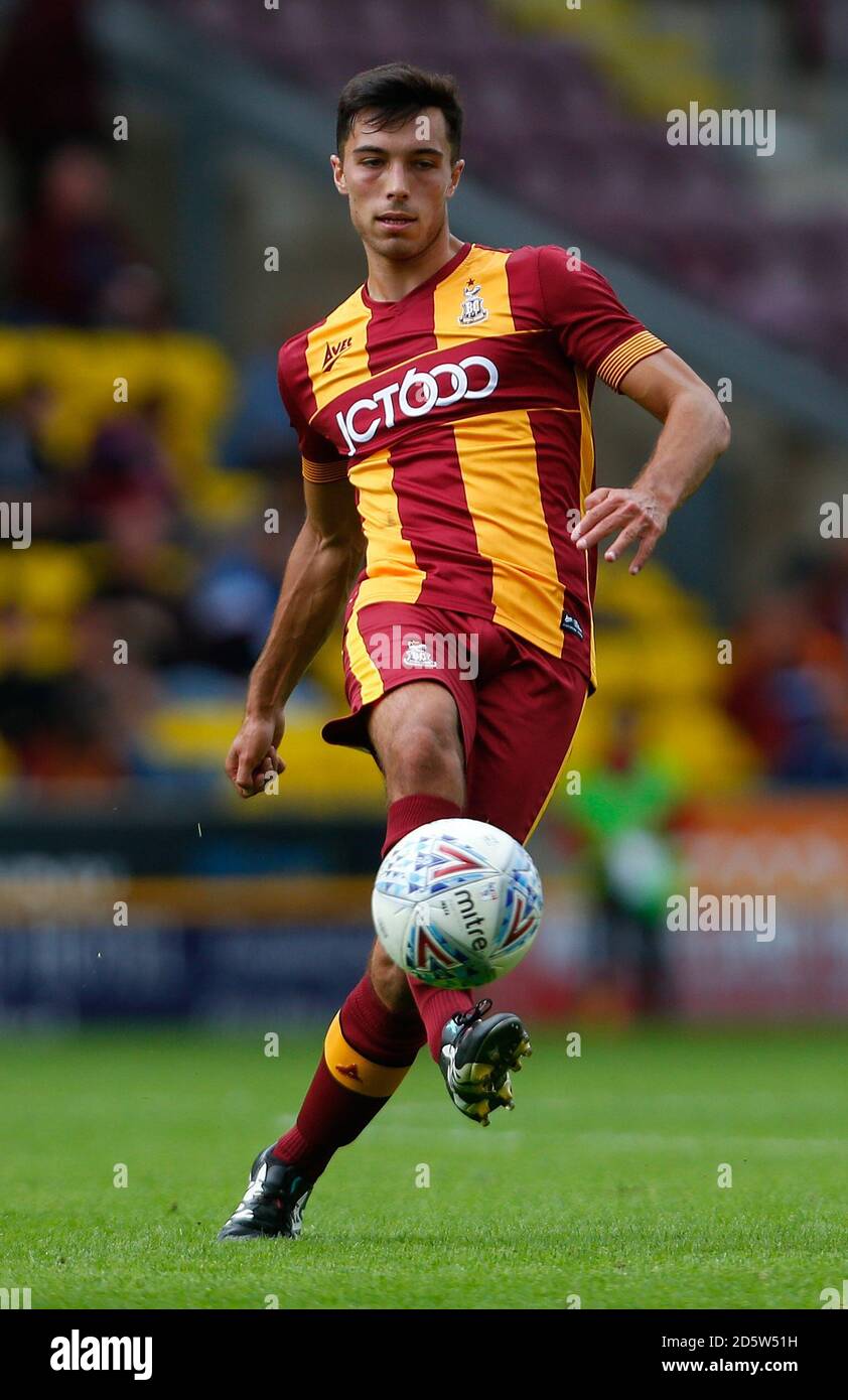 Bradford City's Daniel Devine Stock Photo - Alamy