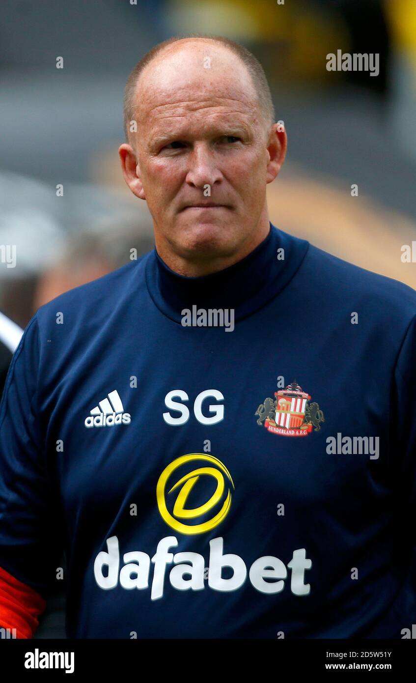 Sunderland's Manager Simon Grayson Stock Photo - Alamy