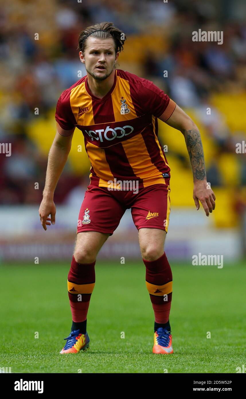 Bradford City's Jake Reeves Stock Photo - Alamy