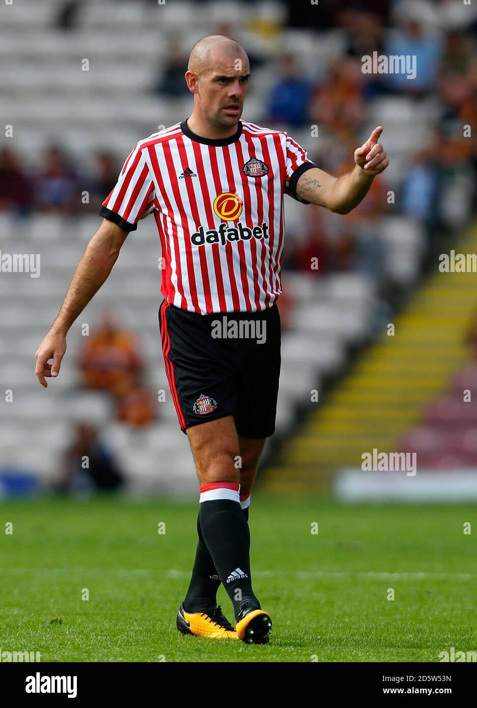 Sunderland's Darron Gibson Stock Photo - Alamy