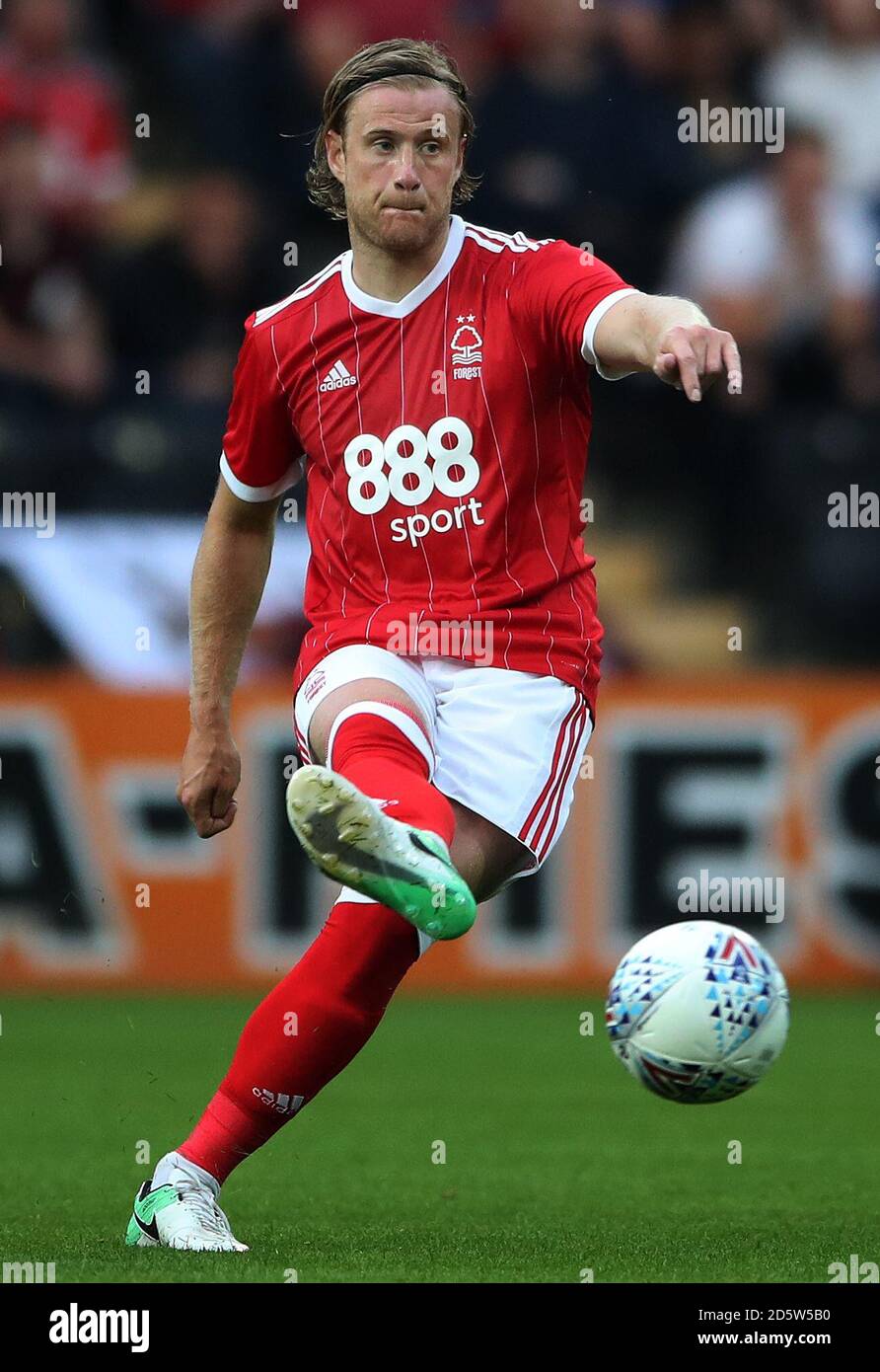 Nottingham Forest's Matt Mills Stock Photo - Alamy