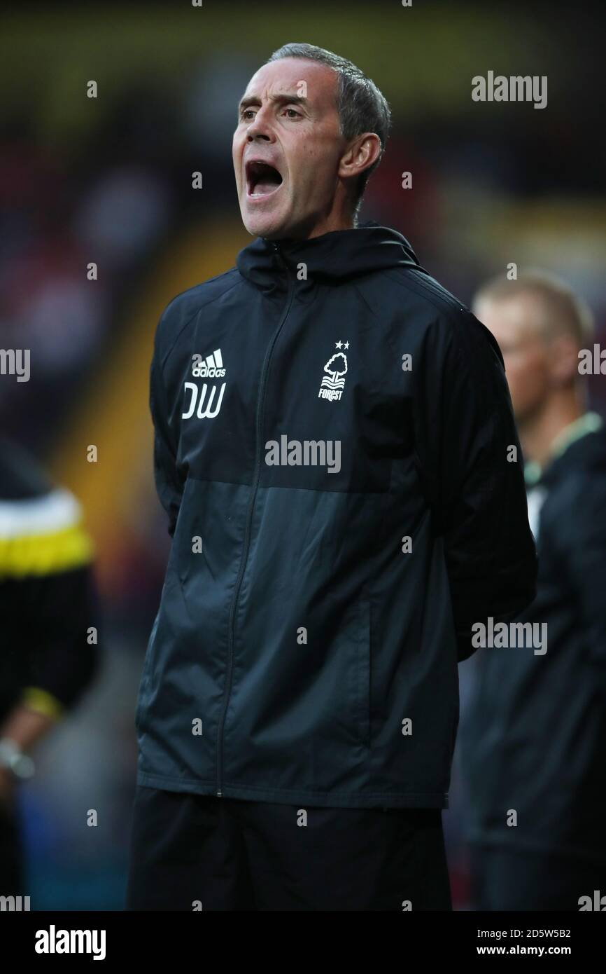 Nottingham Forest coach David Weir Stock Photo - Alamy