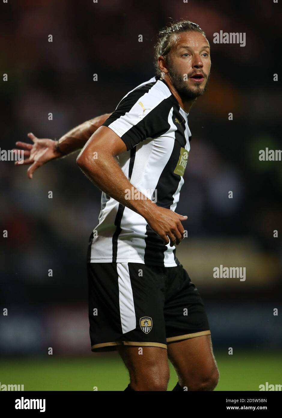 Notts County's Alan Smith Stock Photo - Alamy