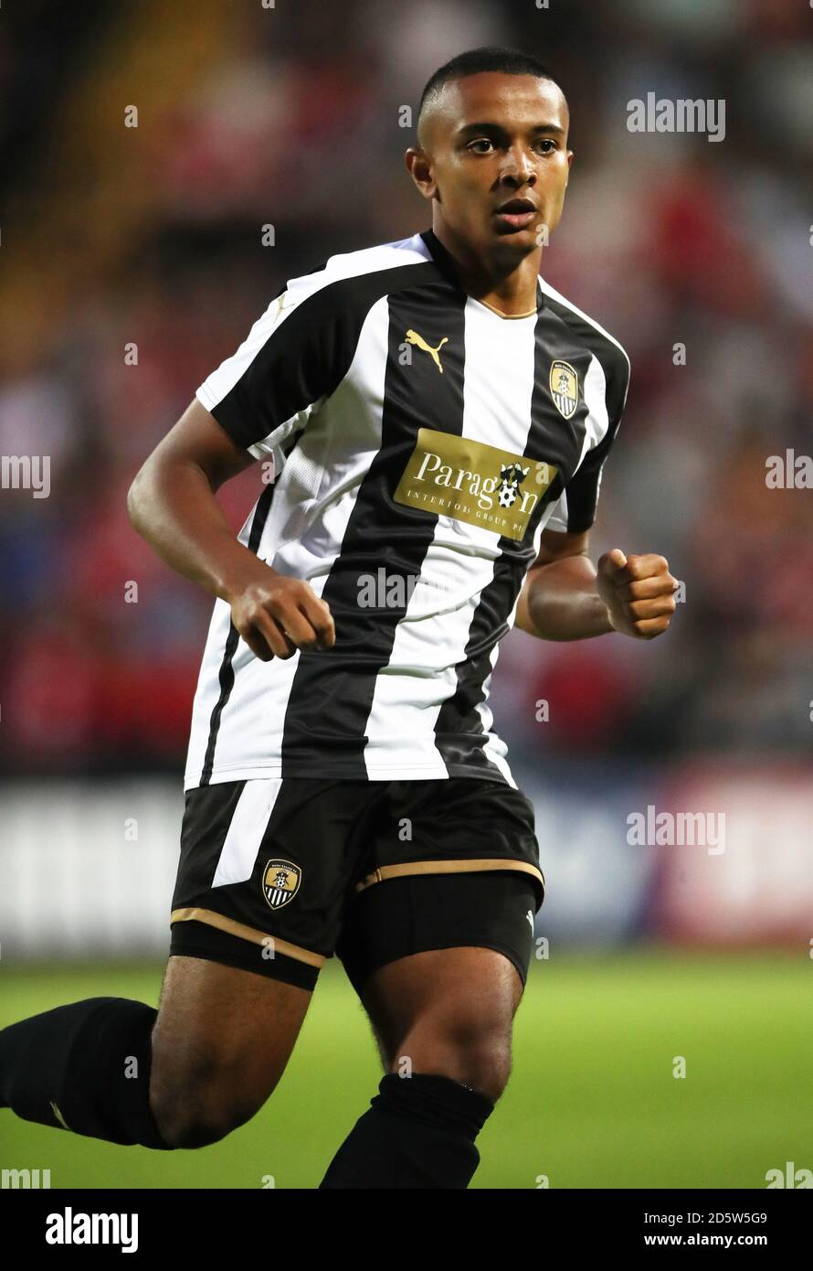Notts County's Declan Dunn Stock Photo - Alamy