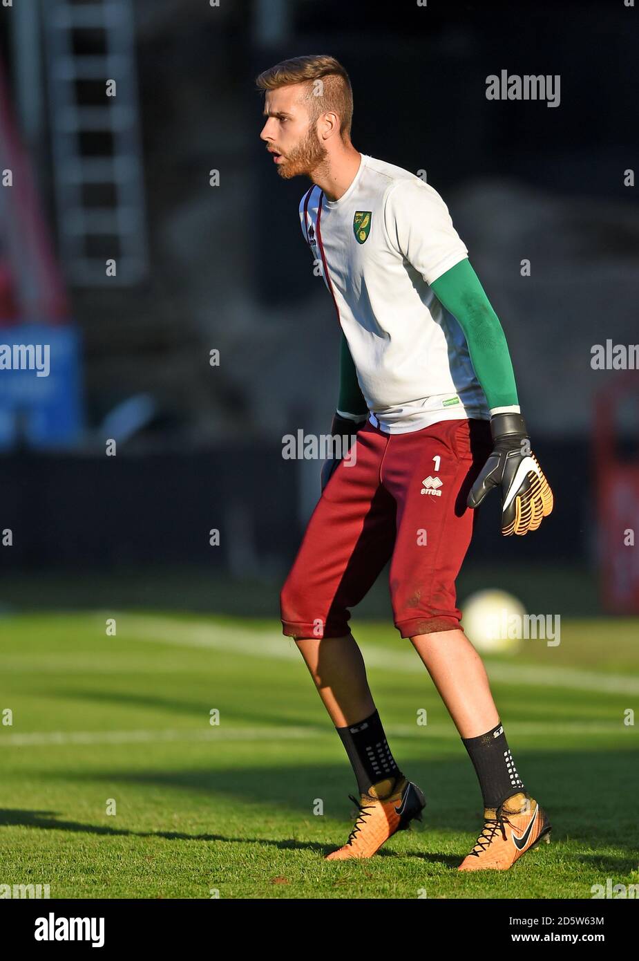 Norwich City goalkeeper Angus Gunn Stock Photo - Alamy