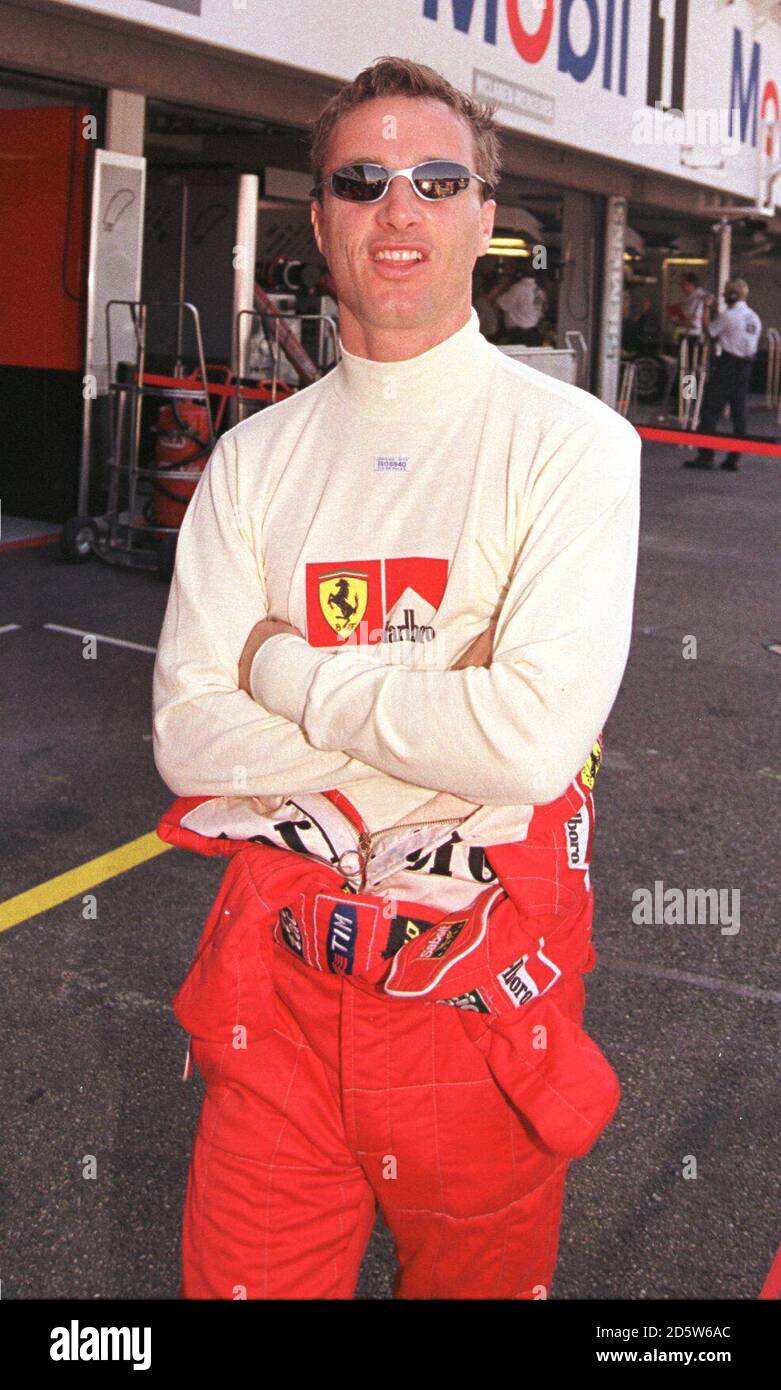 Eddie irvine during practice hi-res stock photography and images - Alamy