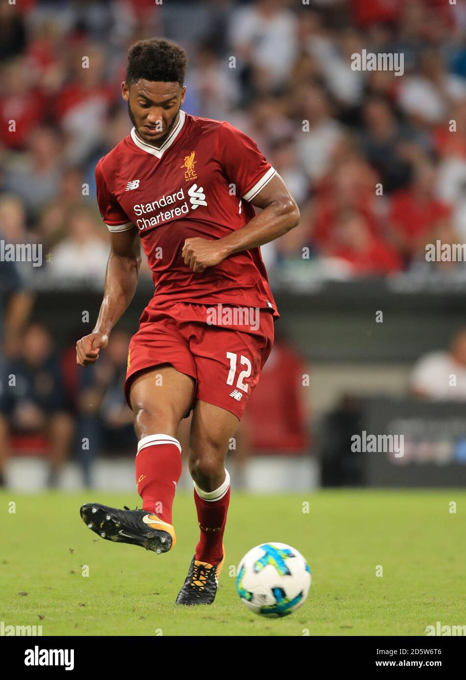Liverpool's Joseph Gomez Stock Photo - Alamy