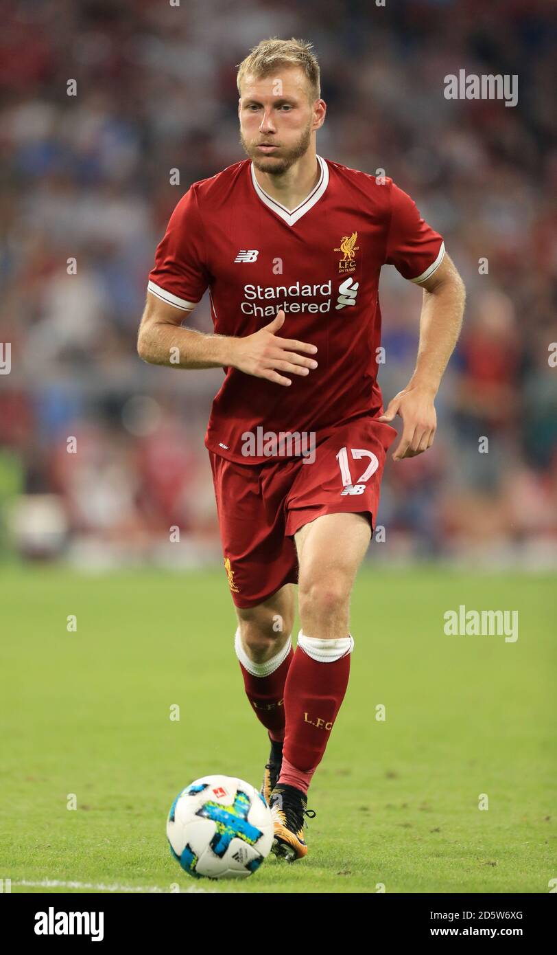 Liverpool's Ragnar Klavan Stock Photo - Alamy