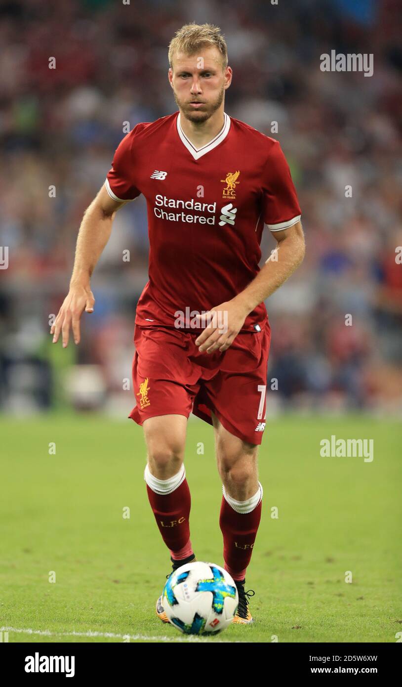 Liverpool's Ragnar Klavan Stock Photo - Alamy