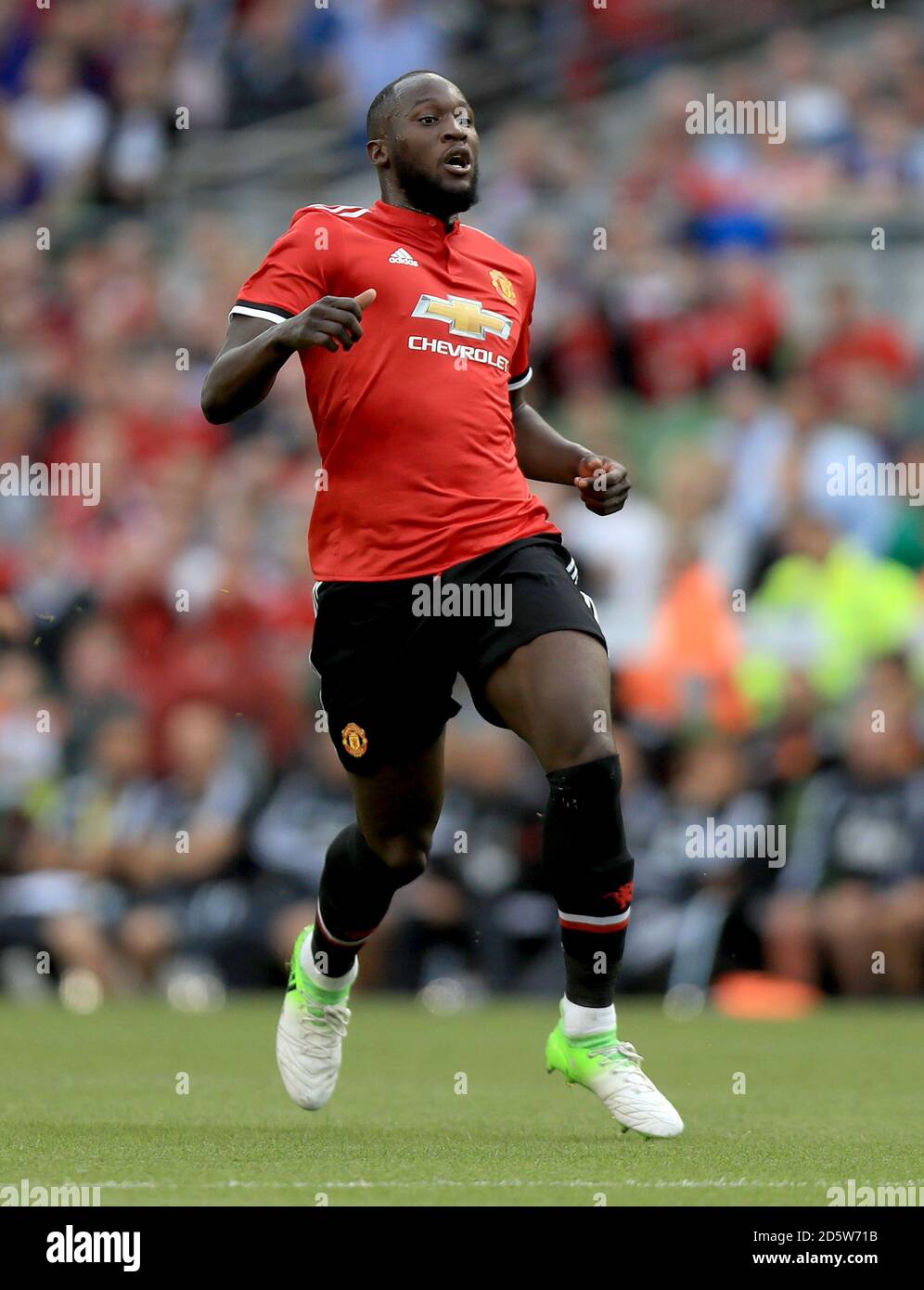 Manchester United's Romelu Lukaku Stock Photo - Alamy