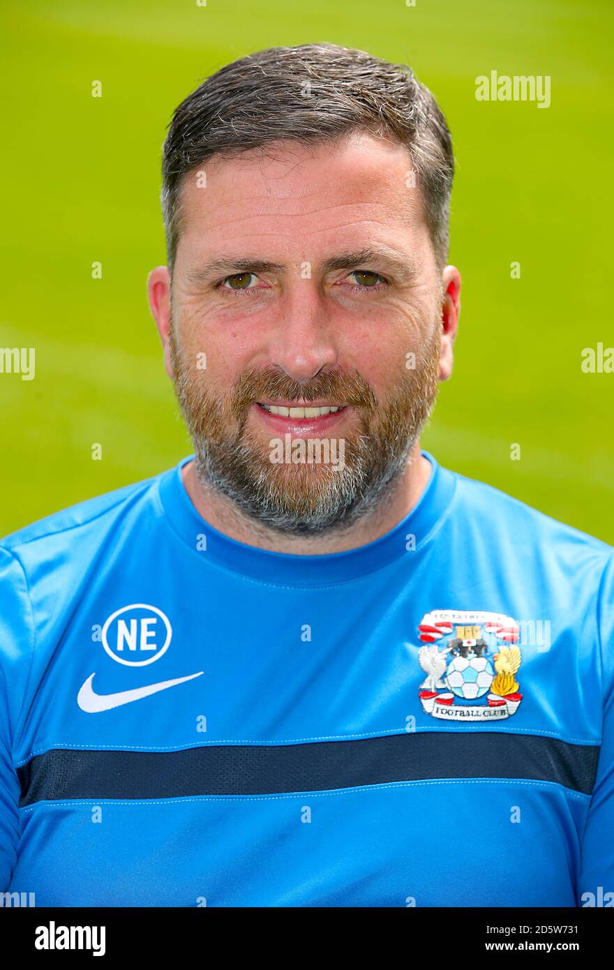 Coventry City Coach Nicky Eaden Stock Photo - Alamy