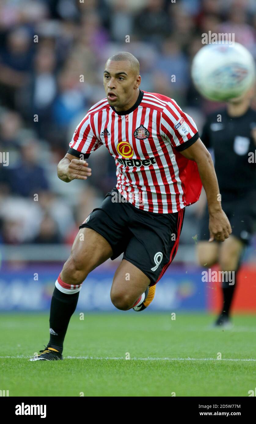 Sunderland's James Vaughan Stock Photo - Alamy
